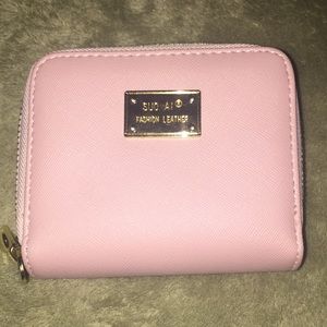 Bags | Brand New Adorable Little Pink Wallet Holds Lots | Poshmark